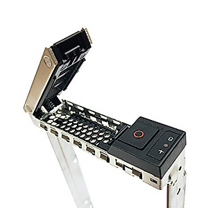 3.5 inch SAS SATA Hard Drive Caddy Compatible with Dell PowerEdge Servers - 14th Gen R440 R540 R640 R740 R740xd2 R6415 R7425 Hot Swap Bracket Tray X7K8W