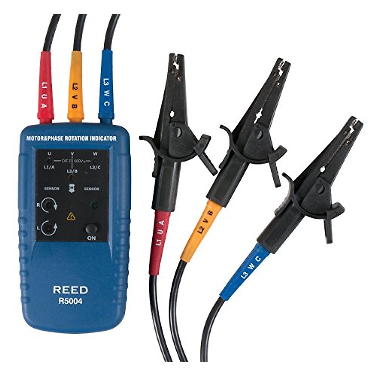 REED Instruments R5004 Motor Rotation and 3-Phase Tester