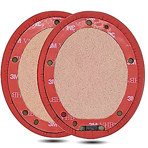 Professional Headphone Replacement Ear Pads for Beats Studio 2 & 3 (B0501, B0500) Wired & Wireless | Does NOT Fit Beats Solo, Enhanced Foam, Luxurious PU Leather (Red)