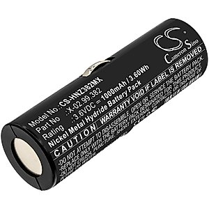 KCDE Replacement Battery for Heine Beta Handles, Ophthalmoscope Beta 200, Ophthalmoscope Beta 200s, Short F.O. Laryngoscope Handle(1000mAh / 3.60Wh)