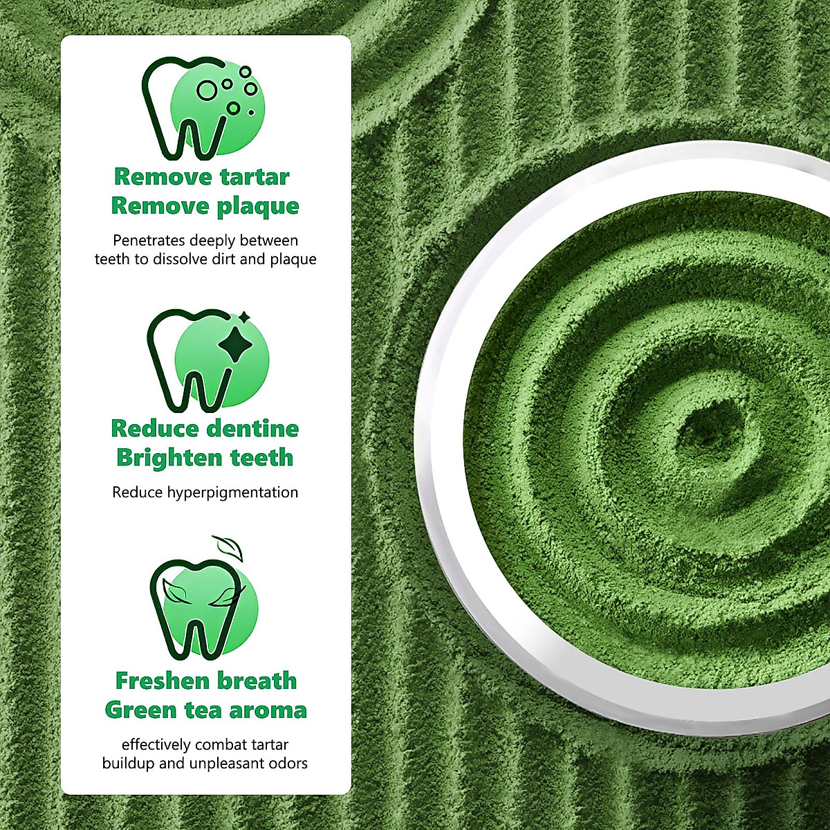 ALIVO Dental Powder for Dogs Teeth Cleaning, Dog Breath Freshener Powder with Probiotics Improve Bad Breath, Plaque & Tartar, Supports Healthy Mouth - Pets Dental Care Supplement - 30g