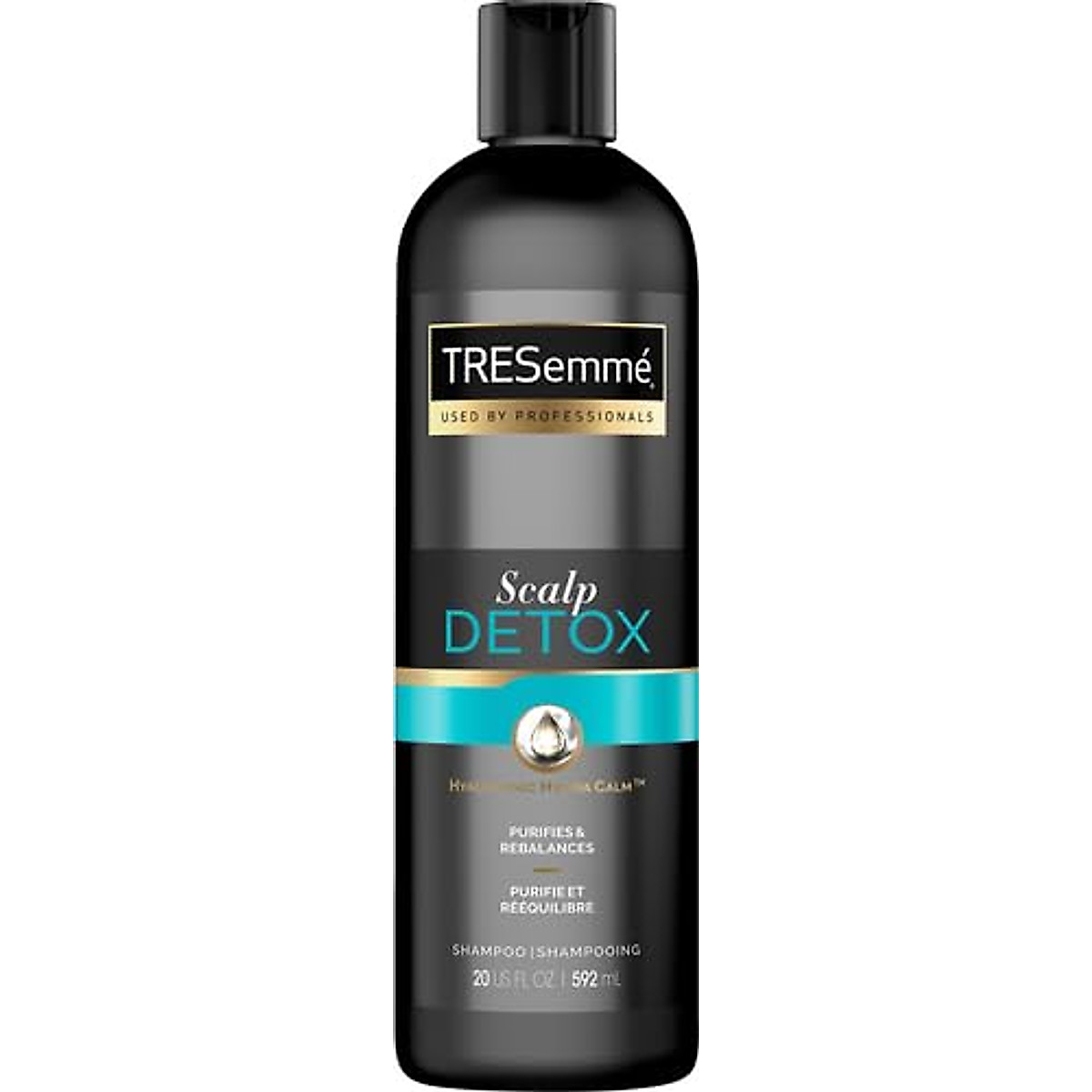 TRESemmé Shampoo for Dry and Itchy Scalp Detox to Purify Hair and Scalp from Build-Up and Excess Oils 20 oz