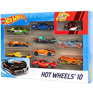 Hot Wheels Super Speed Blastway Track Set with 1:64 Scale Toy Trucks and Cars 20-Pack and 10-Pack Toy Cars(Styles May Vary)
