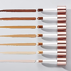 Makeup Revolution Conceal and Define Foundation, Full Coverage & Matte Finish, F6 for Light/Medium Skin Tones, Vegan & Cruelty-Free, 0.7 Fl Oz