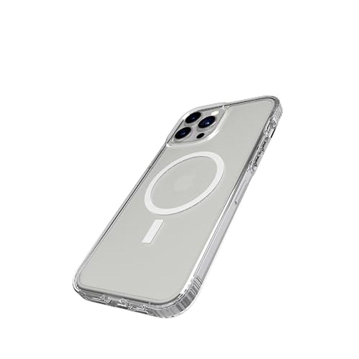Tech21 Evo Clear Compatible with MagSafe Case for iPhone 13 Pro Max -Transparent Phone Case with 12ft Multi-Drop Protection