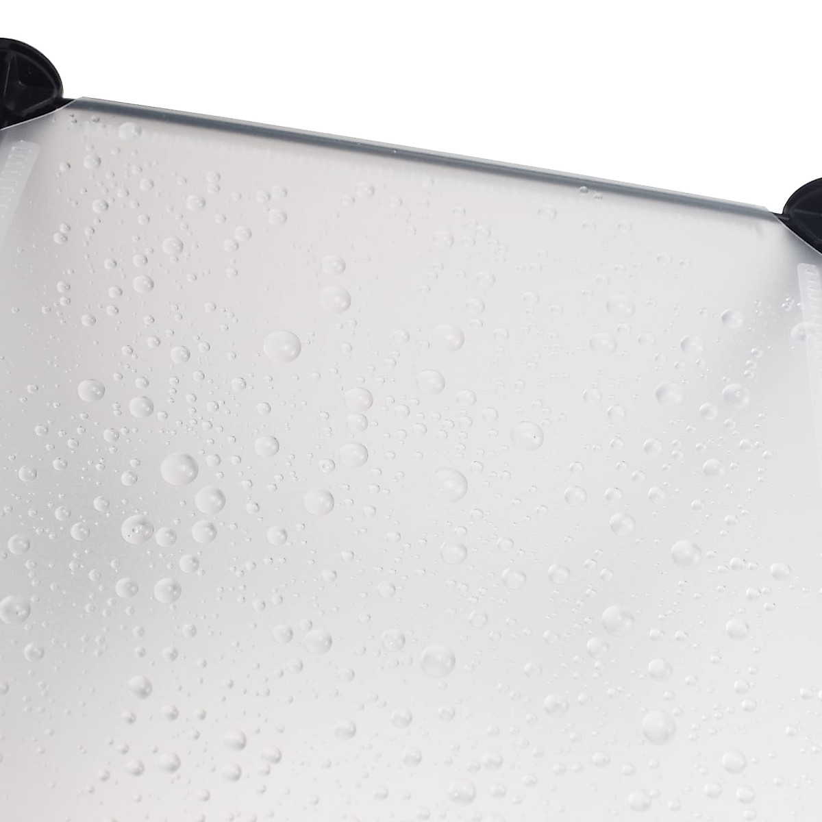 FUNLAX Cube Storage Organizer, Plastic Storage Cube with Divider Design, Interlocking Closet Organizer and Storage Shelves, DIY Square Closet Cabinet Shelves Bookshelf for Bedroom Home Office White