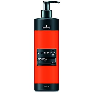 Schwarzkopf ChromaID Copper Bonding Color Mask Shades 7-77, 500-Milliliters