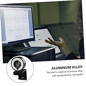 Hemobllo camera computer cam gaming webcam for streaming webcam 1080p live webcam video calling webcam USB recording webcam live streaming webcam Aluminum shell recorder 480p desktop