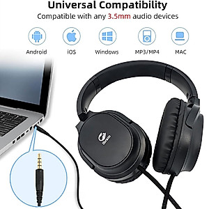 Conners Clinic EMF Radiation-Free Air Tube Over-Ear (Black Headphones) [2024 Model Upgrade]