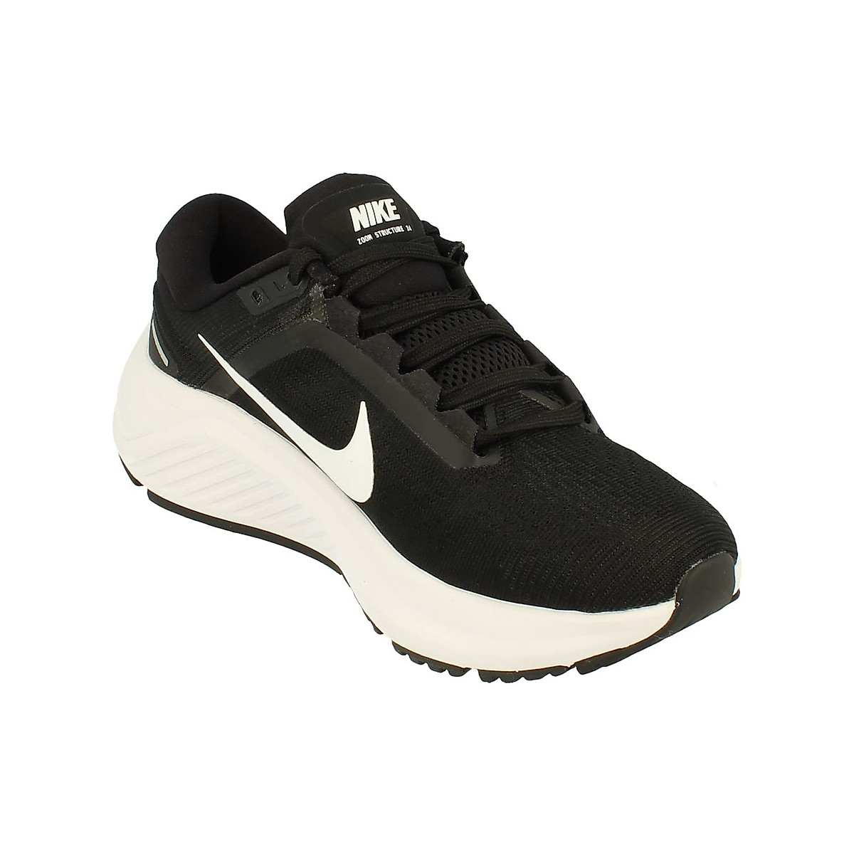 Nike Women's Low-Top Sneakers, Black White 001, 7
