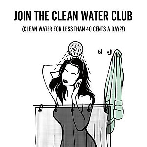 THE JOLIE REPLACEMENT FILTER FOR THE JOLIE FILTERED SHOWERHEAD- High Pressure Showerhead filter, Clinically Tested, Shower Filter Replacement For Healthier Hair & Skin