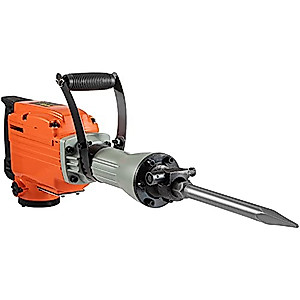 VEVOR Demolition Jack Hammer 2200W Jackhammer Concrete Breaker 1400 BPM Heavy Duty Electric Jack Hammer 6pcs Chisels Bit w/Gloves & 360°C Swiveling Front Handle for Trenching and Breaking Holes