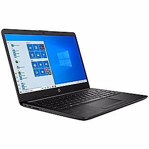 2022 HP 14 Inch Premium Laptop, AMD Athlon Silver 3050U up to 3.2 GHz(Beat i5-7200U), 8GB DDR4 RAM, 128GB SSD+500GB HDD, Bluetooth, Webcam, WiFi, Type-C, HDMI, Win 10 S, Black