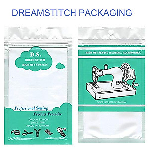 DREAMSTITCH Zig Zag Presser Foot (J) for All Low Shank Brother, Babylock, Janome, Simplicity, Singer Sewing Machine