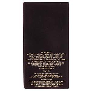 Dolce & Gabbana Eau de Parfum Spray Pour Femme Intense, 1.6 Ounce