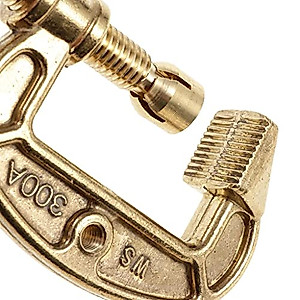 Almencla Welder Ground -Style, Heavy Duty Copper Welding Earth Clamping for Welder Machine