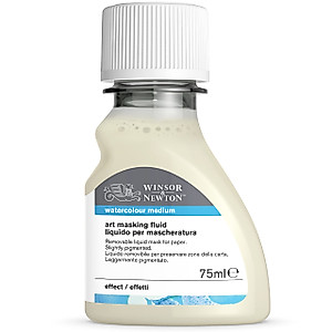 Winsor & Newton Watercolor Medium, Art Masking Fluid, 75ml (2.5oz) bottle