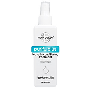 KERACOLOR Purify Plus, Leave In Conditioning Treatment, Floral, 7 Fl Oz