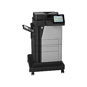 Renewed HP LaserJet Enterprise MFP M630F Multifunction Printer B3G85A With 90-day warranty With 500-SHEET TRAY AND CABINET WITH STAND