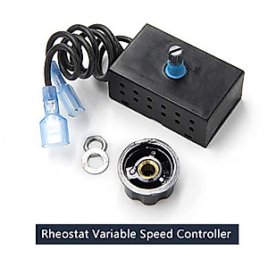 Hongso GFK21, FK21 Replacement Fireplace Blower Fan KIT for Heatilator, Majestic, Vermont Castings, Monessen, Heat n Glo, FMI, CFM, DESA, Rotom HB-RB21