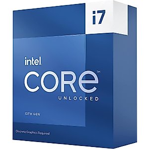 Intel Core i7-13700KF Gaming Desktop Processor 16 cores (8 P-cores + 8 E-cores) - Unlocked