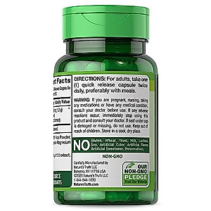 Tart Cherry Extract Capsules | 1200 mg | 90 Count | Non-GMO & Gluten Free Supplement | By Nature's Truth