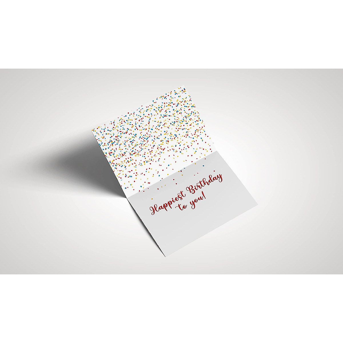 Red Door Inspirations Cheers to 90 Years 90th Birthday Card, Includes Single Card & Envelope