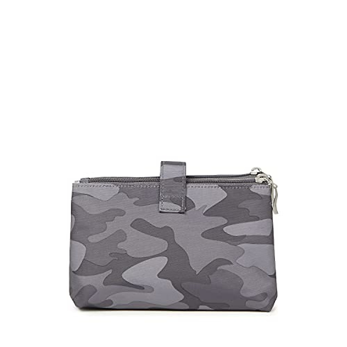 Baggallini womens Carryall Case, Dark Grey Camo Print, One Size US
