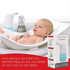 Simpleone Automatic Foaming Touchless Soap Dispenser | Stylish Design | Efficient Sensor Pump | Perfect for Bathroom and Kitchen | Arctic White