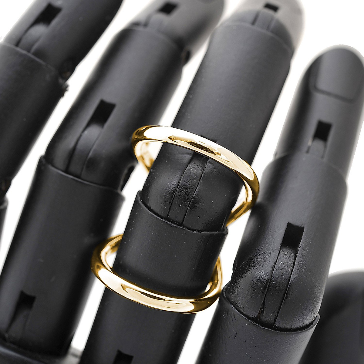 chelseachicNYC Double Infinity Wrap Around Statement Ring (Gold)