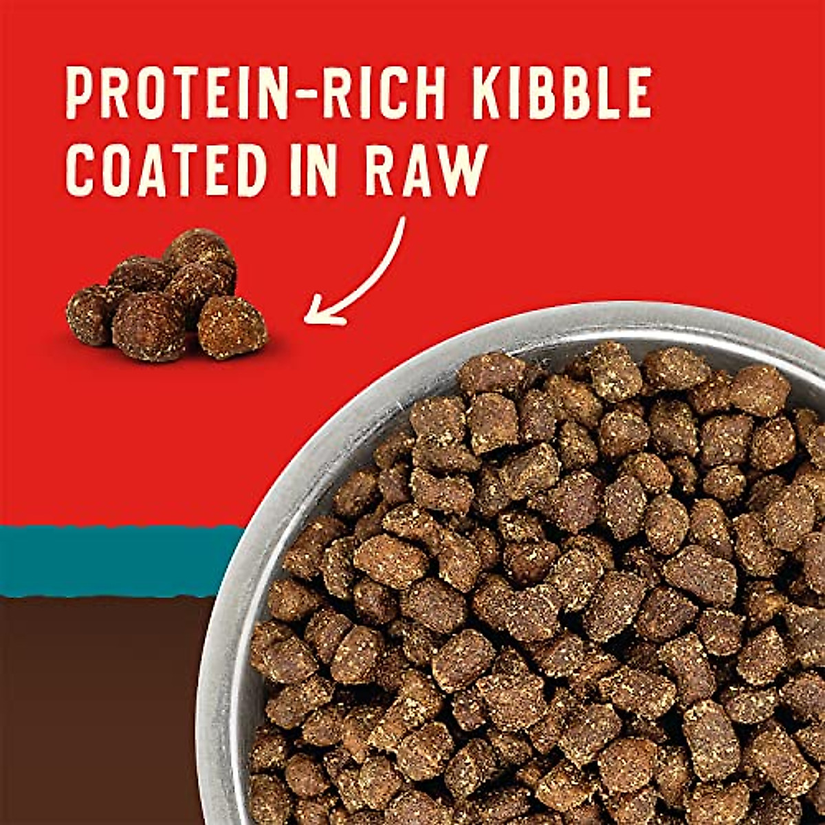 Stella & Chewy's Wild Red Dry Dog Food Raw Coated High Protein Grain & Legume Free Ocean Recipe, 3.5 lb. Bag