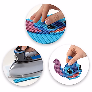 Perler Disney Stitch Kid's Crafts, Pattern Sizes Vary, Multicolor 4429