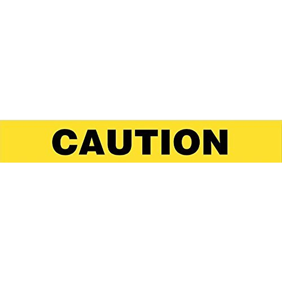 INCOM Manufacturing: Yellow CAUTION Tape Barrier- Safety Warning Tape, 3 Inch x 1000 Feet, (76.2 Millimeters x 304.8 Meters)