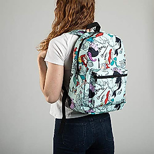 Disney The Little Mermaid Sublimated Print Backpack