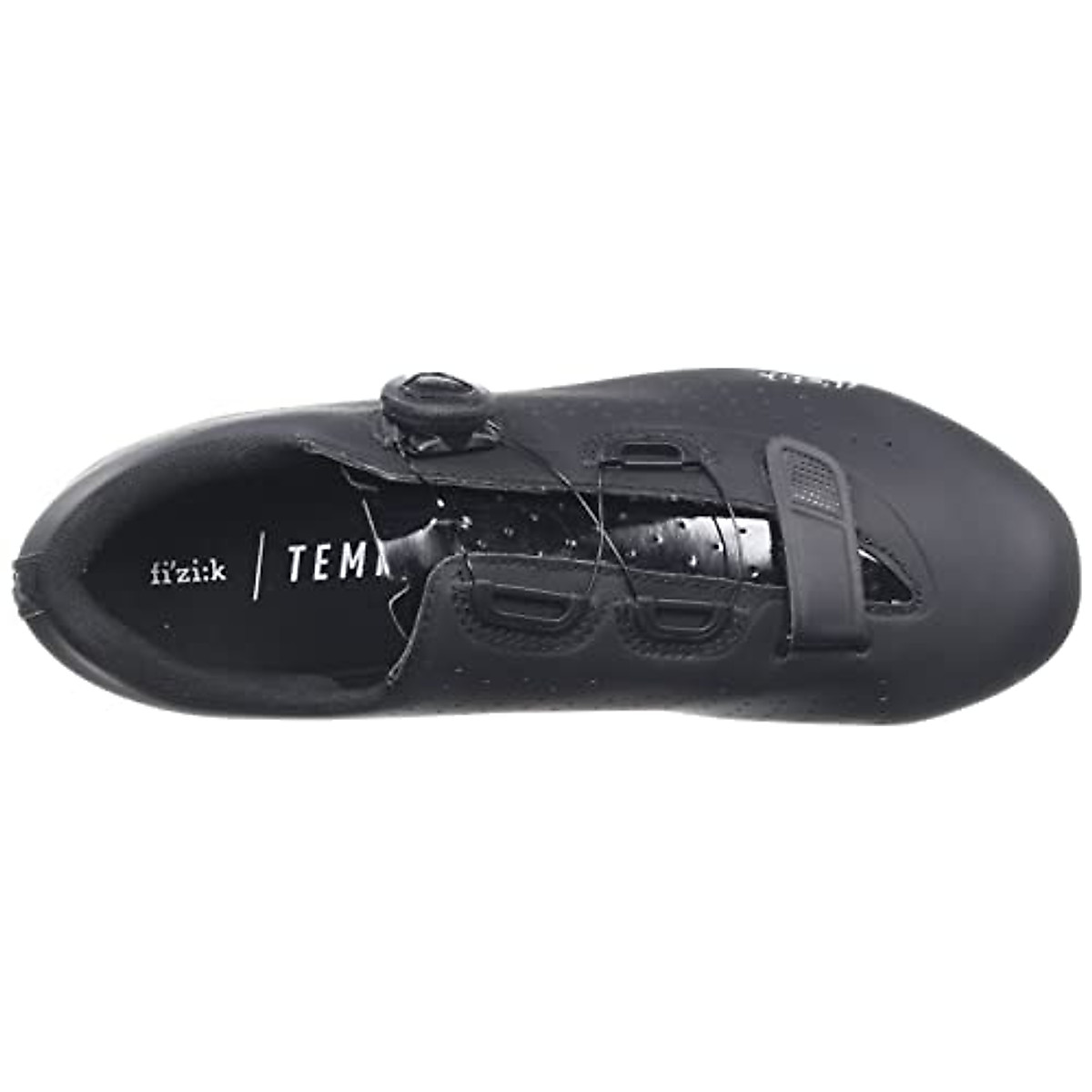 Fizik unisex adult Tempo Overcurve Cycling Shoe, Black/Black, 11.5 US
