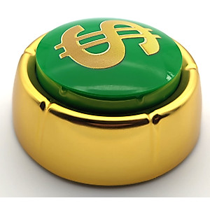 The Money Button | Ka-Ching! Cash Register Sound Effect Button (Batteries Included) Entrepreneur Back to School Office Sales Marketing Gag Gift Hype Nut