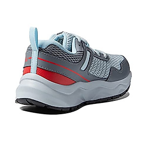 Columbia Women's Plateau Waterproof Hiking Shoe, Cirrus Grey/Red Hibiscus, 8.5