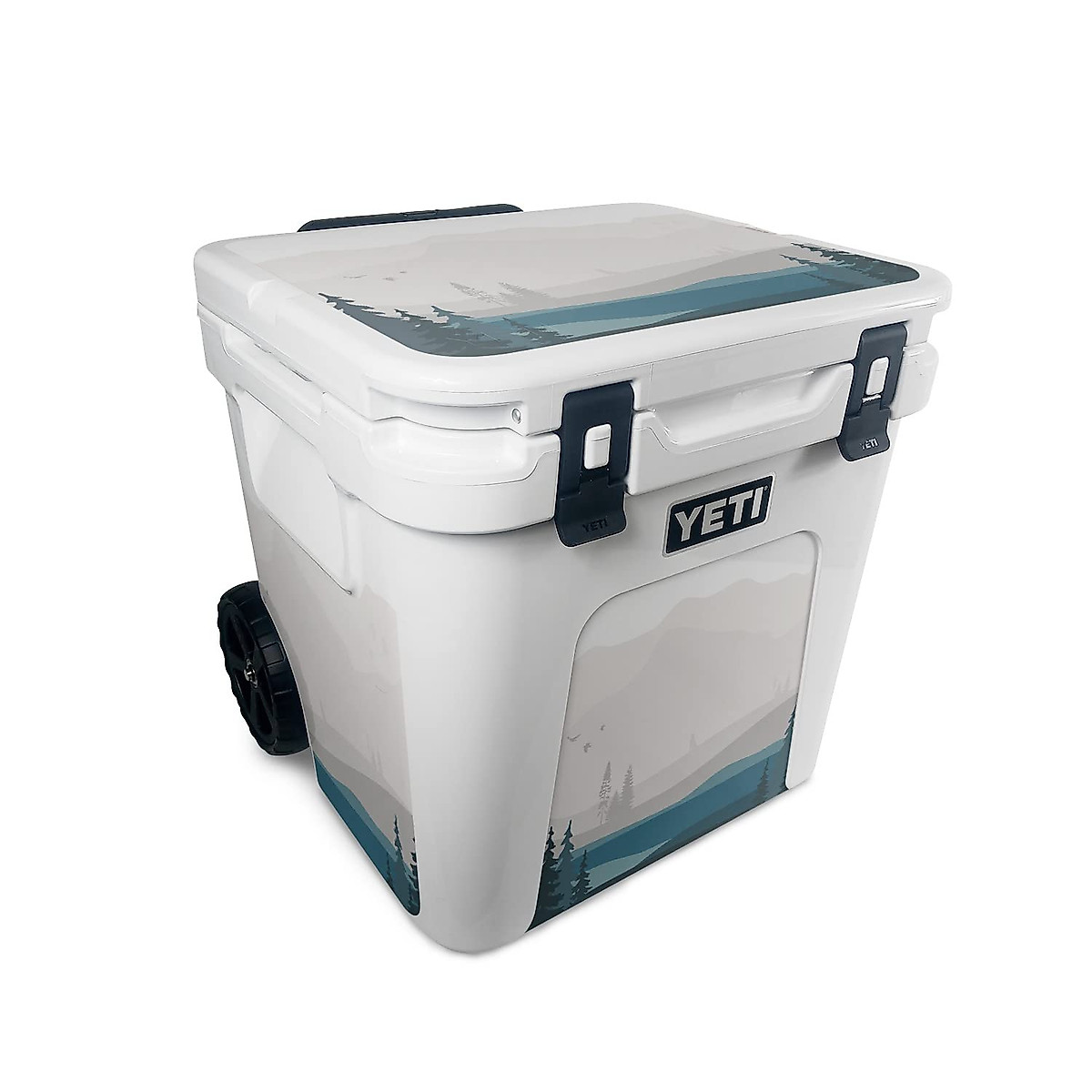 MightySkins Skin Compatible with Yeti Roadie 48 Wheeled Cooler - Tundra | Protective, Durable, and Unique Vinyl Decal wrap Cover | Easy to Apply, Remove, and Change Styles | Made in The USA