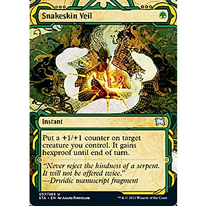 Magic: the Gathering - Snakeskin Veil (057) - Borderless - Foil - Strixhaven Mystical Archive