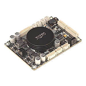 2 X 50W Audio Amplifier Board with ADAU1701 DSP Integrated DC10-26V Stereo Class D Amp Board Dual Channels 2 Channels 2.1 4.0 System Amplifier Module for DIY Home Theater Store Speakers JAB3-250
