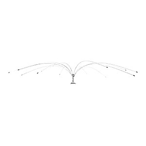 Bird B Gone MMBS800SPN Spinning Bird Deterrent, 8 Foot, Grey