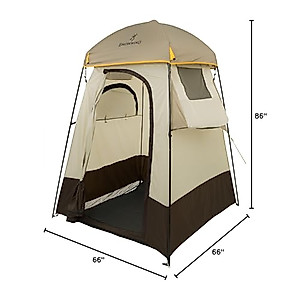 Browning Camping Privacy Shelter - Khaki/Coal