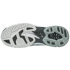 Mizuno Women's Wave Lightning Z5 Volleyball Shoe, grey, 10 B US