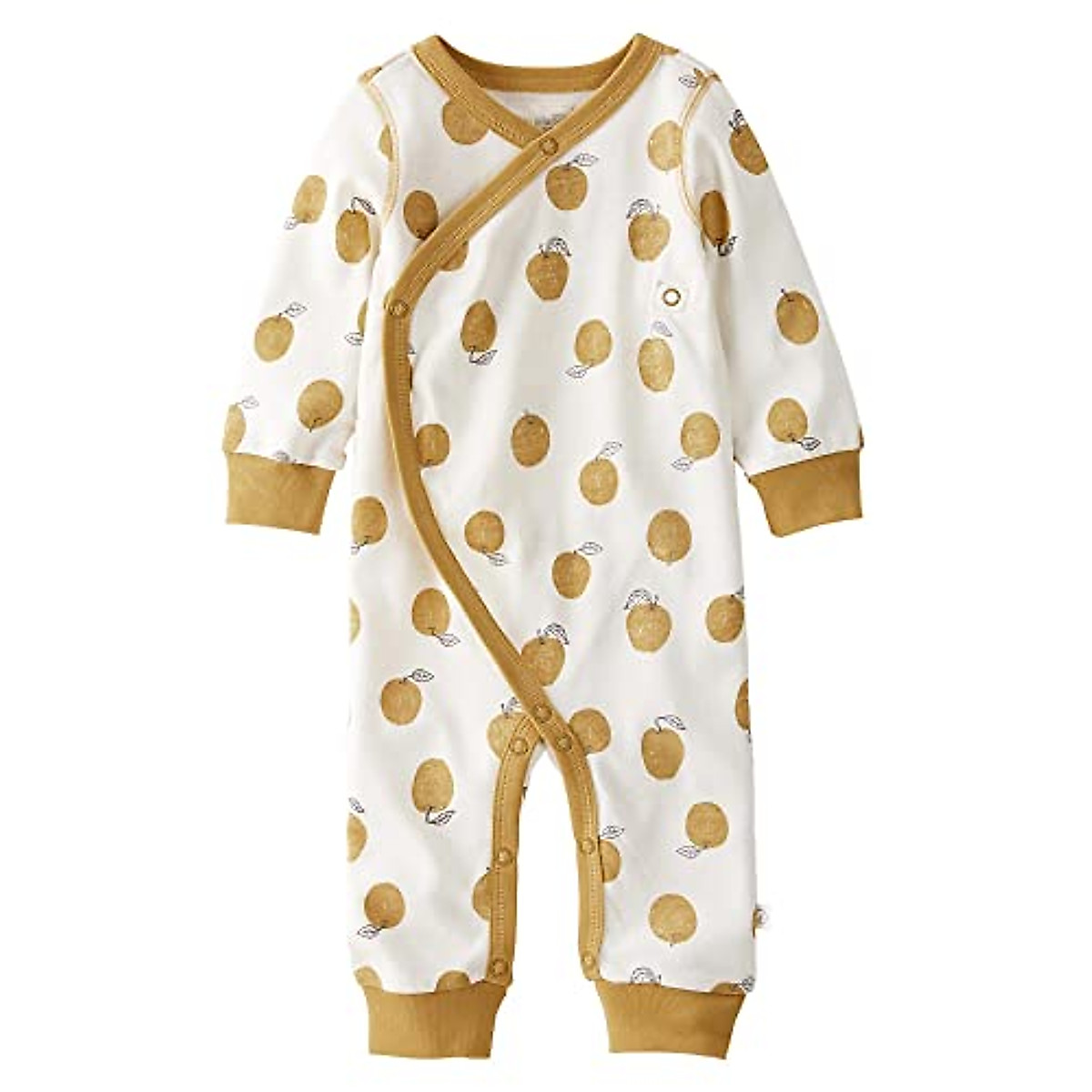 little planet by carter's unisex-baby Organic Cotton Wrap Sleep & Play, Golden Orchard, 6 Months
