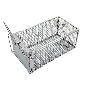 SZHLUX Rat Trap,Mouse Traps Work for Indoor and Outdoor,Small Rodent Animal-Mice Voles Hamsters Cage,Catch and Release(SZ-SL2614Z)