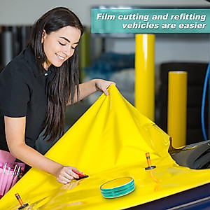 Frienda Vinyl Wrap Cutting Tape Edge Detailer Finish Line Vinyl Wrap Tool Car Wrap Tape for Car Auto Motorcycle Boat Graphic Decal(33 ft)