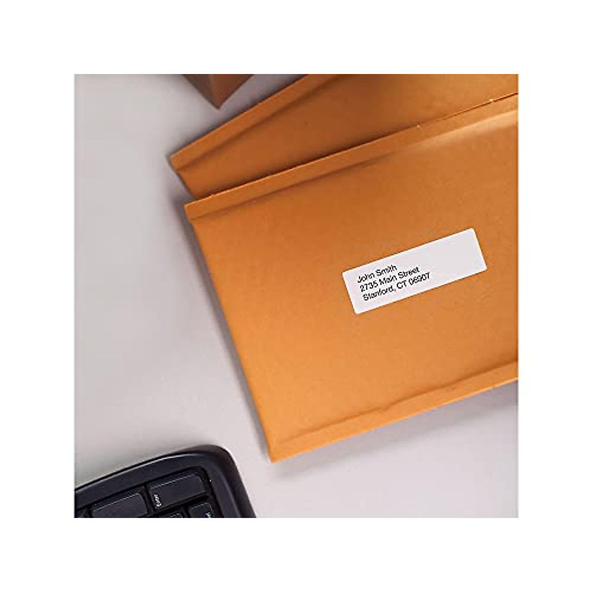 Dymo 30321 Labelwriter Address Labels, 1 2/5 X 3 1/2, White, 260 Labels/Roll, 2 Rolls/Pack