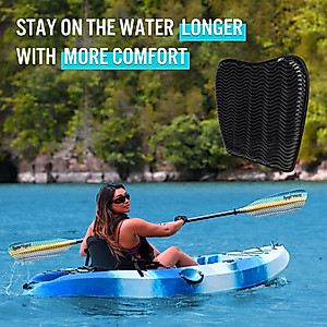 Hornet Watersports Kayak Seat Cushion, Ideal Kayak Accessories for Men and Women, Kayaking Accessories Kayak Seat Pad, Anti Slip Kayak Gel Seat