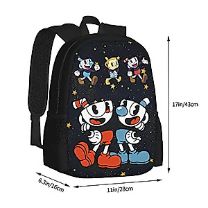 Anime Game Backpack Laptop Book Bags Waterproof Rucksack Casual Satchel For Boy & Girl