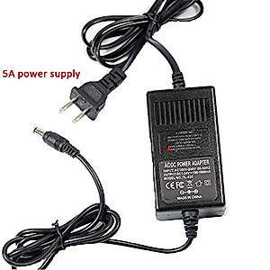 Eyech 0.3-4mm Micro Aluminum Portable Handheld Drill Mini Electric Hand Drill with 5A DC5V-12V Power Supply Control for DIY 10Pcs Drill Bits Included